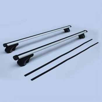 8182+B1 Aluminum oval Car Roof Cross Bars Universal Roof Mount ...