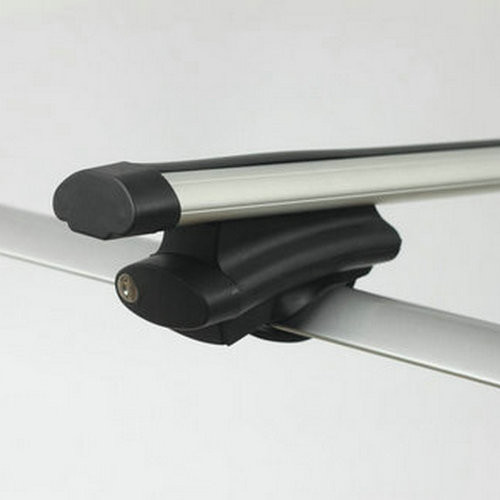 8102C+B1 Universal Aluminum Oval Car Roof Cross Bars Roof Mount 4x4 ...